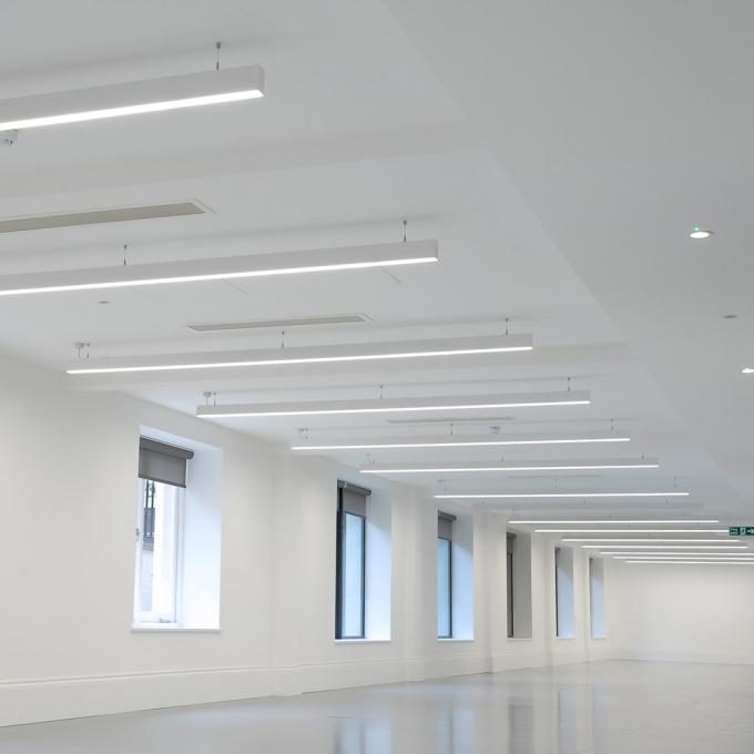 Building LED Strip Light Channel Track aluminum Suspended Profile ...