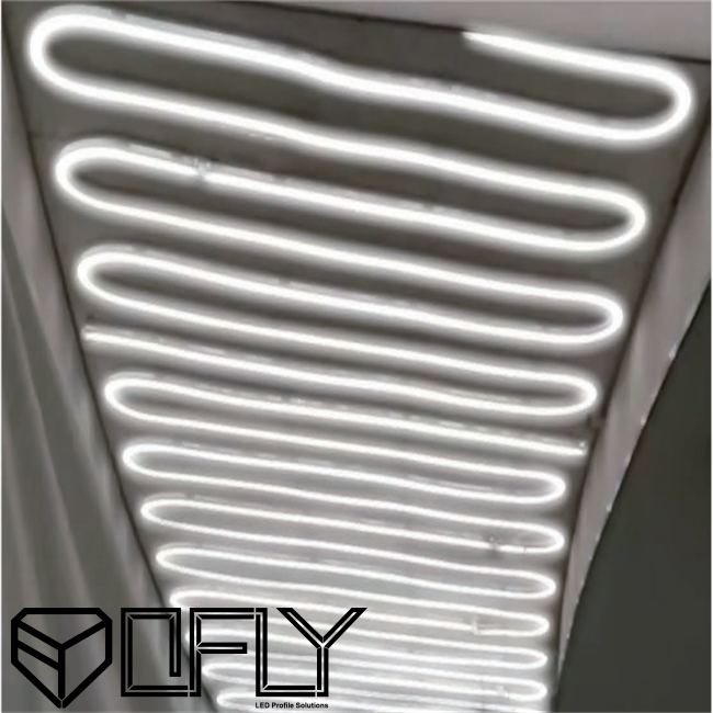 RGB Neon Rubber Cover for Silicone Neon Tube with LED Strip Lighting