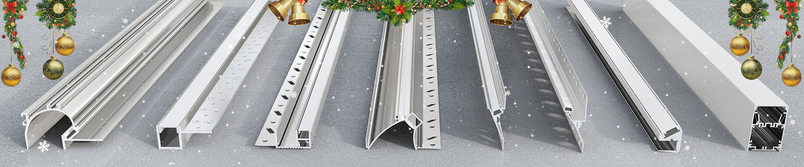 17mm Rimless Aluminum Led Profile , Opal Led Strip Light Aluminum Channel