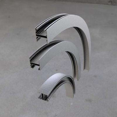 Circular Strip Light Aluminum Channel Anodized 25*25mm LED Linear Profile