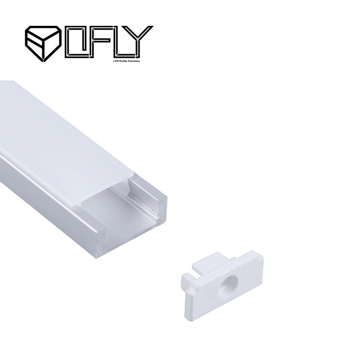 16*6mm Surface Mounted LED Profiles LED Aluminum Profile Decorative ...