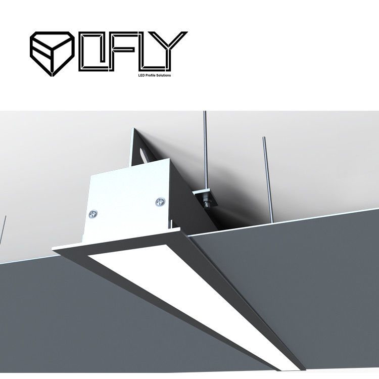 Opal Recessed Led Strip Lighting Channel 6063 T5 Aluminium Material ...