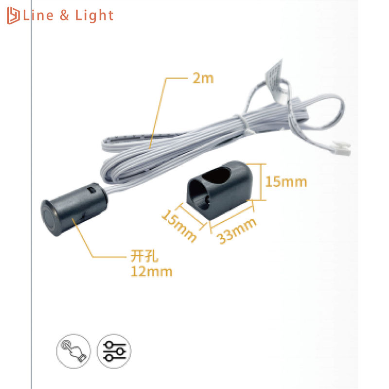 12V 24V Led Light Touch Sensor Switch With Stepless Dimming Touch Sensor