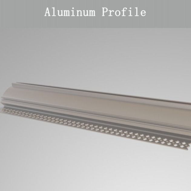 Indoor Lighting Plaster LED Tape Channel Light Housing 91*51mm Drywall ...