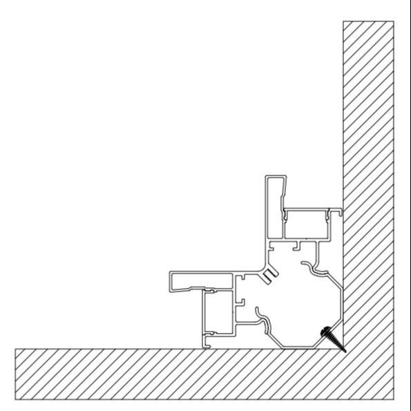 68*68mm Corner Aluminum LED Strip Channel Light Profile 90 Degree For ...