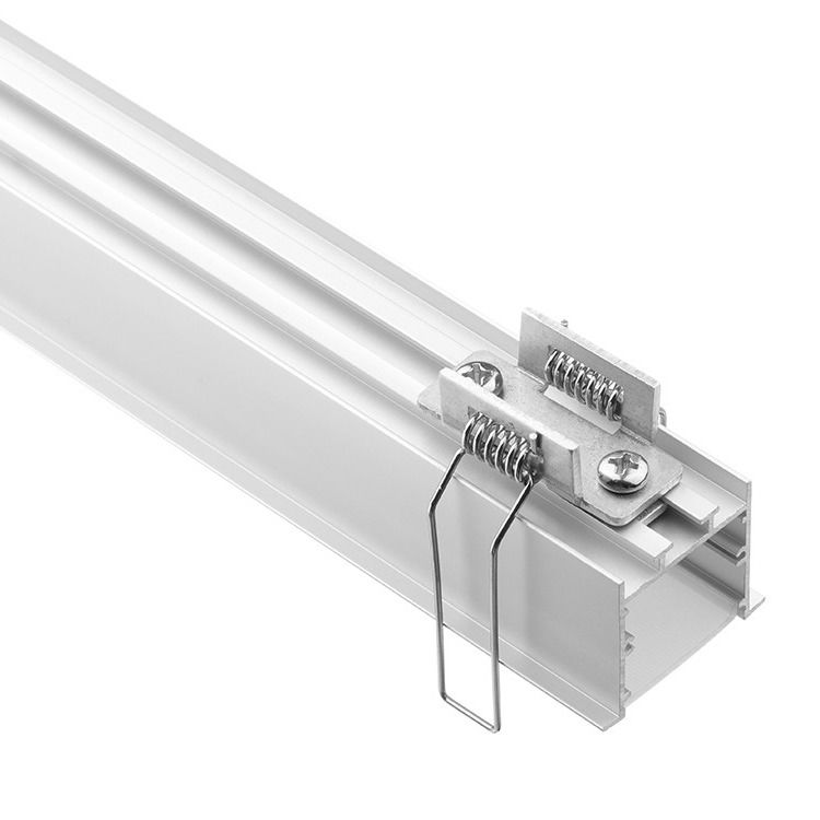 Ceiling Strip light Recessed LED Profile Aluminum Heat Dissipation