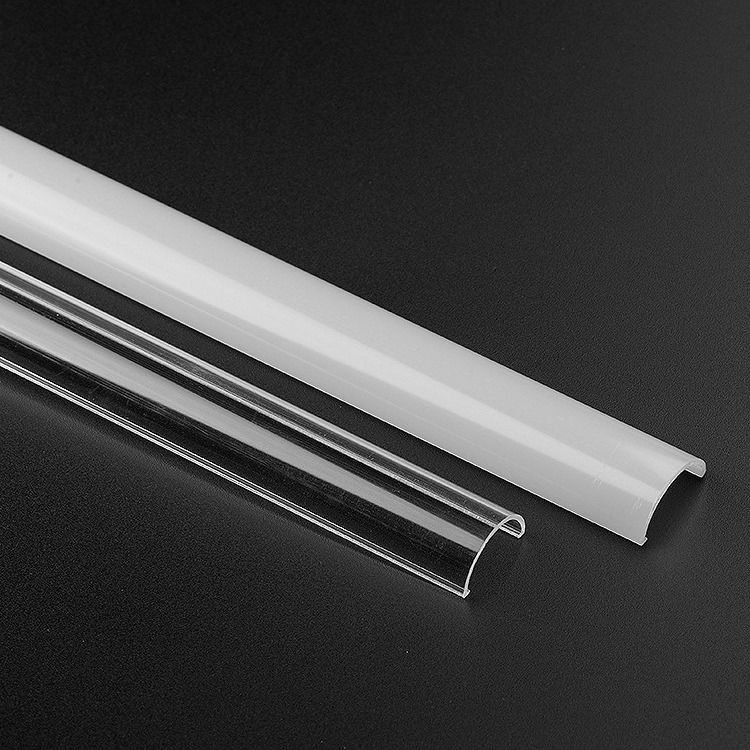 Aluminium Suspended LED Profile Heat Dissipation Round LED Extrusion ...