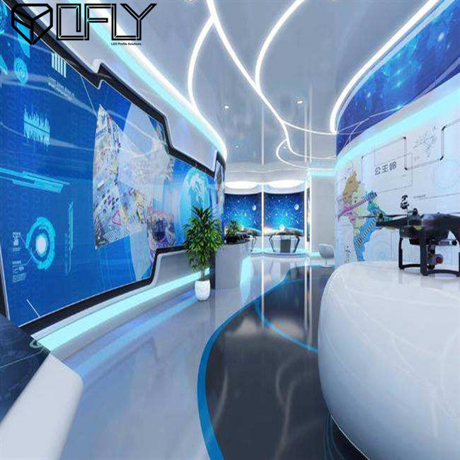 Rubber LED Profile for Strip Lighting Silicone Neon Tube 16*16mm