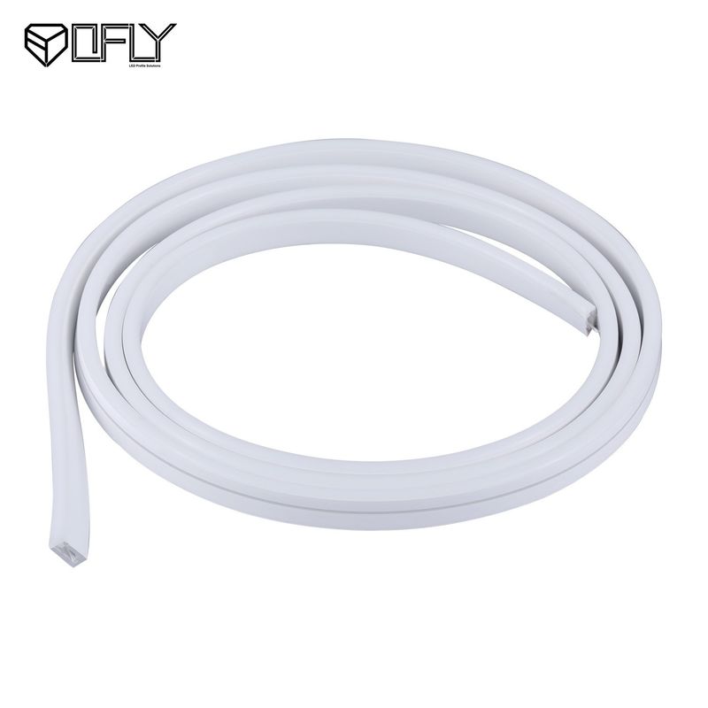 Recessed Flexible Neon Light Rope 6.5*13mm Bendable Silicone Tubing For ...