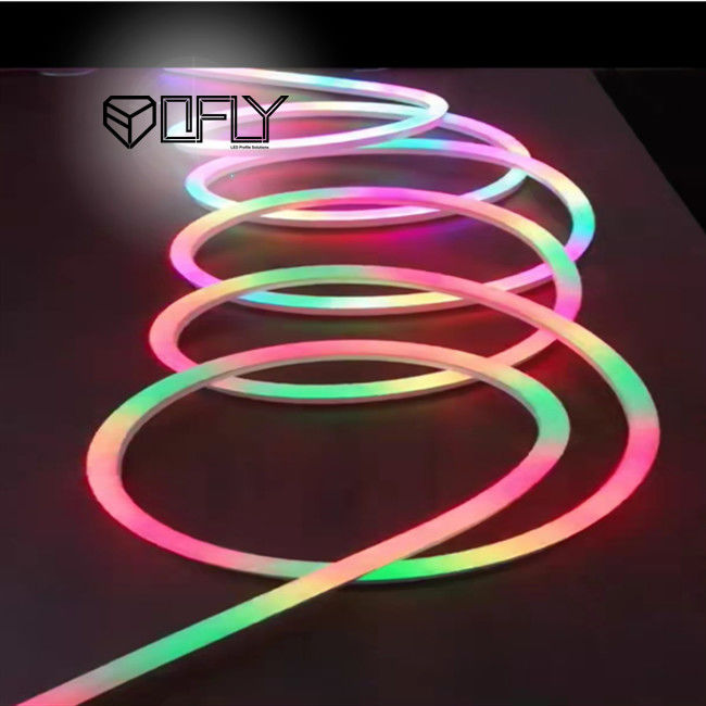 RGB Neon Rubber Cover for Silicone Neon Tube with LED Strip Lighting