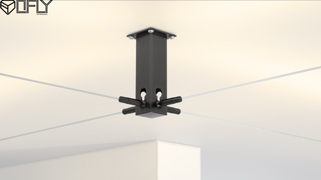 Special Design Suspended LED Profile Skyline Light Aluminum Profile