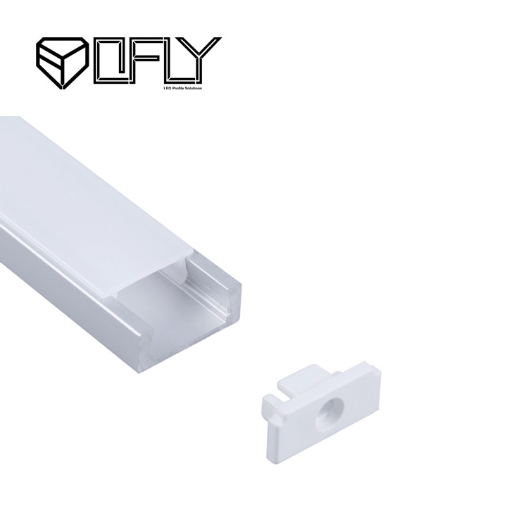 16*6mm Surface Mounted LED Profiles LED Aluminum Profile Decorative ...