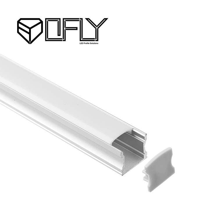 Aluminum Extrusion Profiles Surface Mounted LED Profile 17*14mm