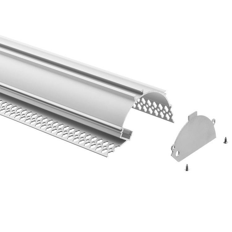 Indoor Lighting Plaster LED Tape Channel Light Housing 91*51mm Drywall ...