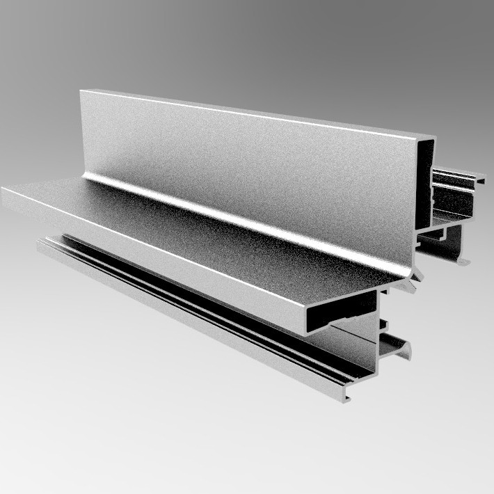 68*68mm Corner Aluminum LED Strip Channel Light Profile 90 Degree For ...