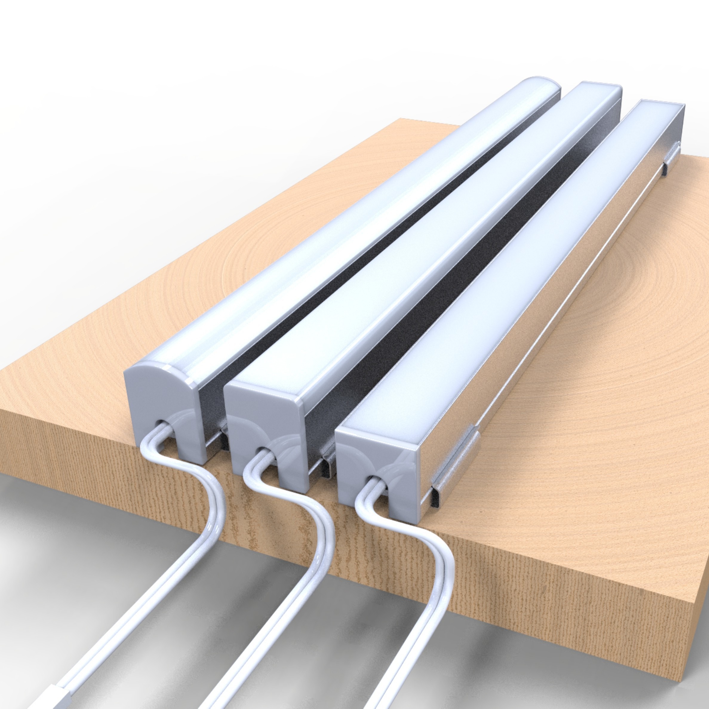 Surface Mounted Aluminum LED Strip Profiles Magnet Lights Channel 14*18mm