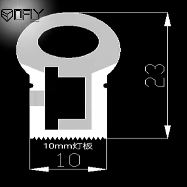RGB Neon Rubber Cover for Silicone Neon Tube with LED Strip Lighting