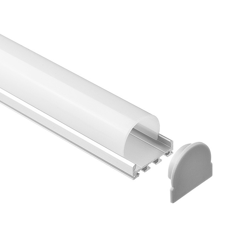 Suspended Surface Mounted LED Profile 26*24mm Architectural Aluminium ...