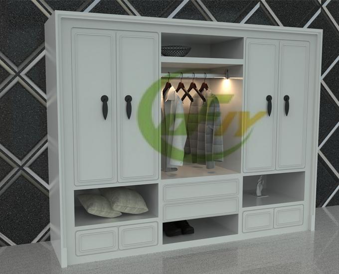 Wardrobe Linear Light Aluminium LED Profile Diffuser 29.5*15.2mm Anodized